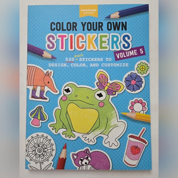 Pipsticks / Workman | Office | New Pipsticks Color Your Own Stickers ...